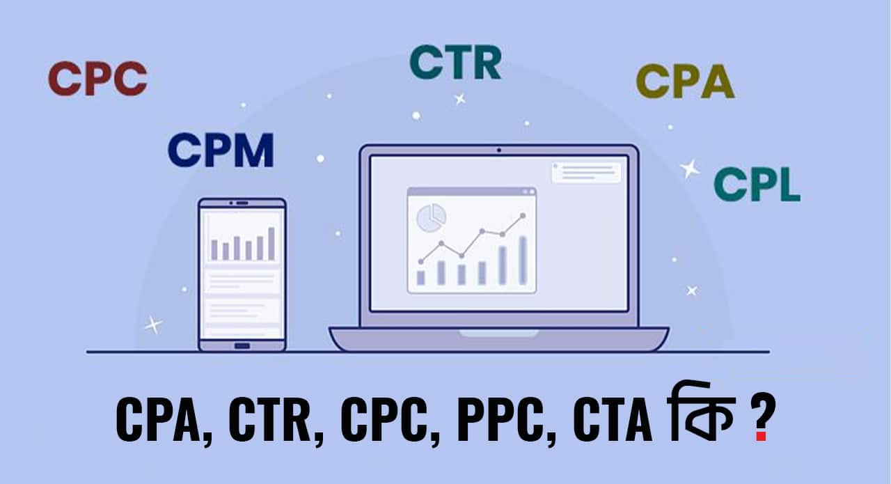 CPA, CTR, CPC, PPC, CTA কোনটা কি? - IMBD Agency Ltd